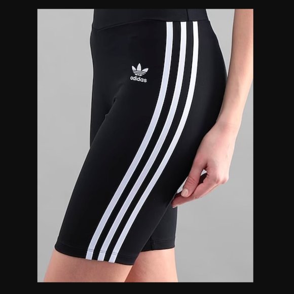 adidas | Shorts | Nwt Adidas Originals High Waisted Short Tights | Poshmark